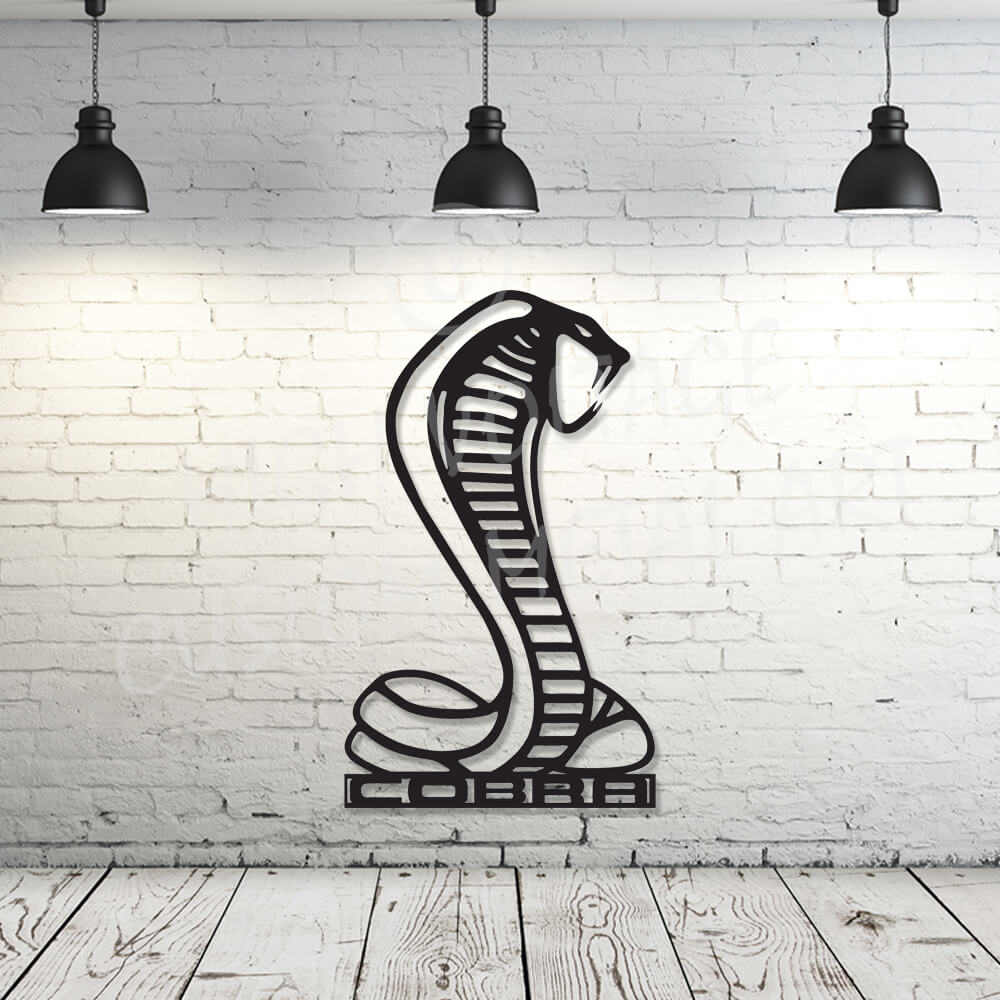 COBRA LOGO – High Voltage Custom Metal Art