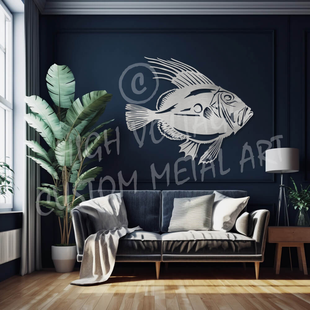 John Dory | NZ MADE Steel Art – High Voltage Custom Metal Art
