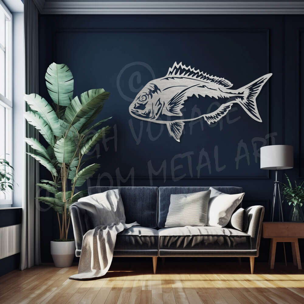 Snapper Steel Art – High Voltage Custom Metal Art