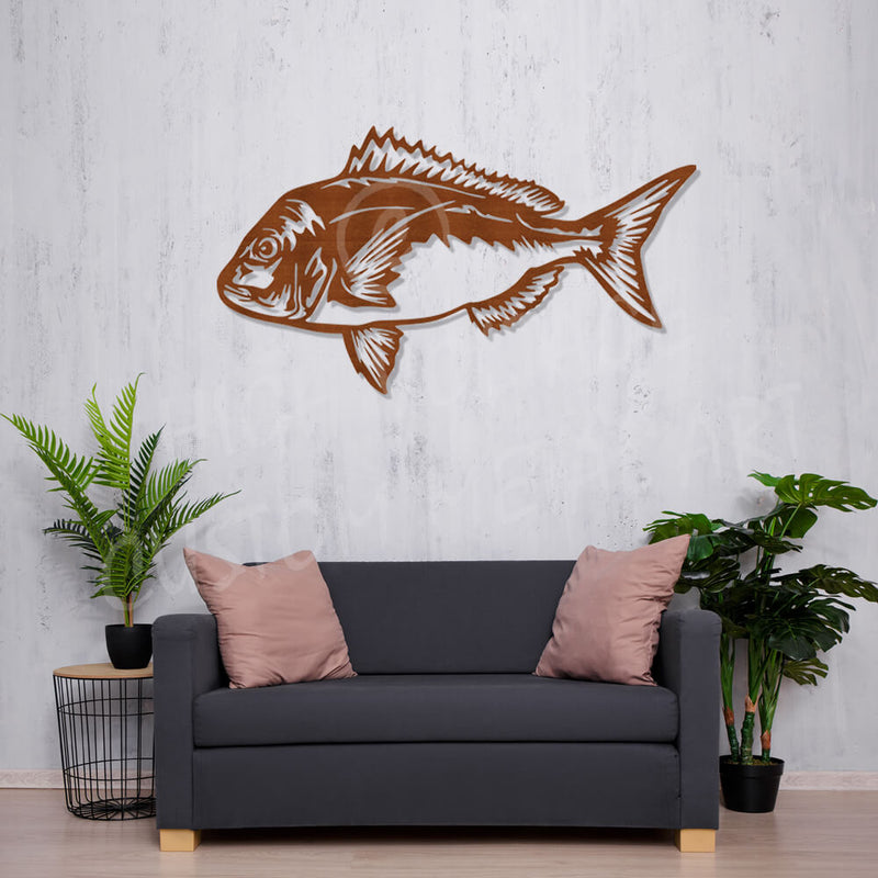 Snapper Steel Art – High Voltage Custom Metal Art